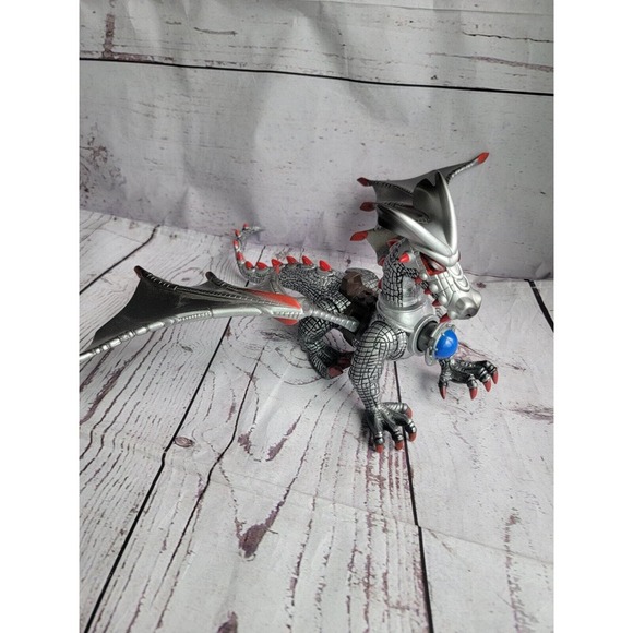 Mega Bloks | Toys | Mega Bloks Dragons Stoneburner Grey Silver Red ...